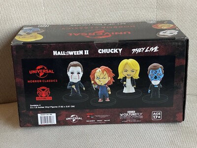 Horror Movie Character Figures Set Of 4 Universal Horror Classics ...