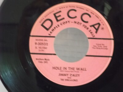 Jimmy Daley & Ding-A-LingsDecca"Hole In the Wall"US,7"45,Rockabilly ...
