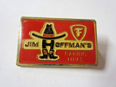 Racing Original Jim Hoffman's Racing Tires Company Pin | eBay