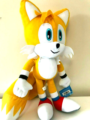 Giant Sonic The Hedgehog Tails Plush 17 inch Collectible. New | eBay