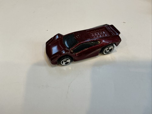 Vintage 1999 McDonald's Hot Wheels Maroon Ferrari 1:64 Diecast Car | eBay