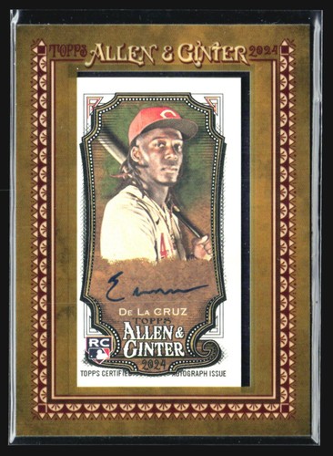 2024 Topps Allen & Ginter #MA-ED Elly De La Cruz Framed Mini Rc Auto | eBay