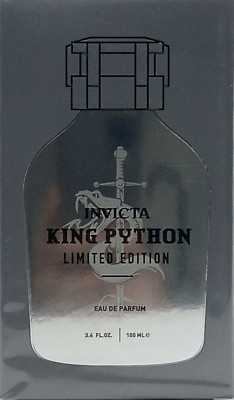 INVICTA KING PYTHON LIMITED EDITION EAU DE PARFUM SPRAY FOR MEN 3.4 Oz ...