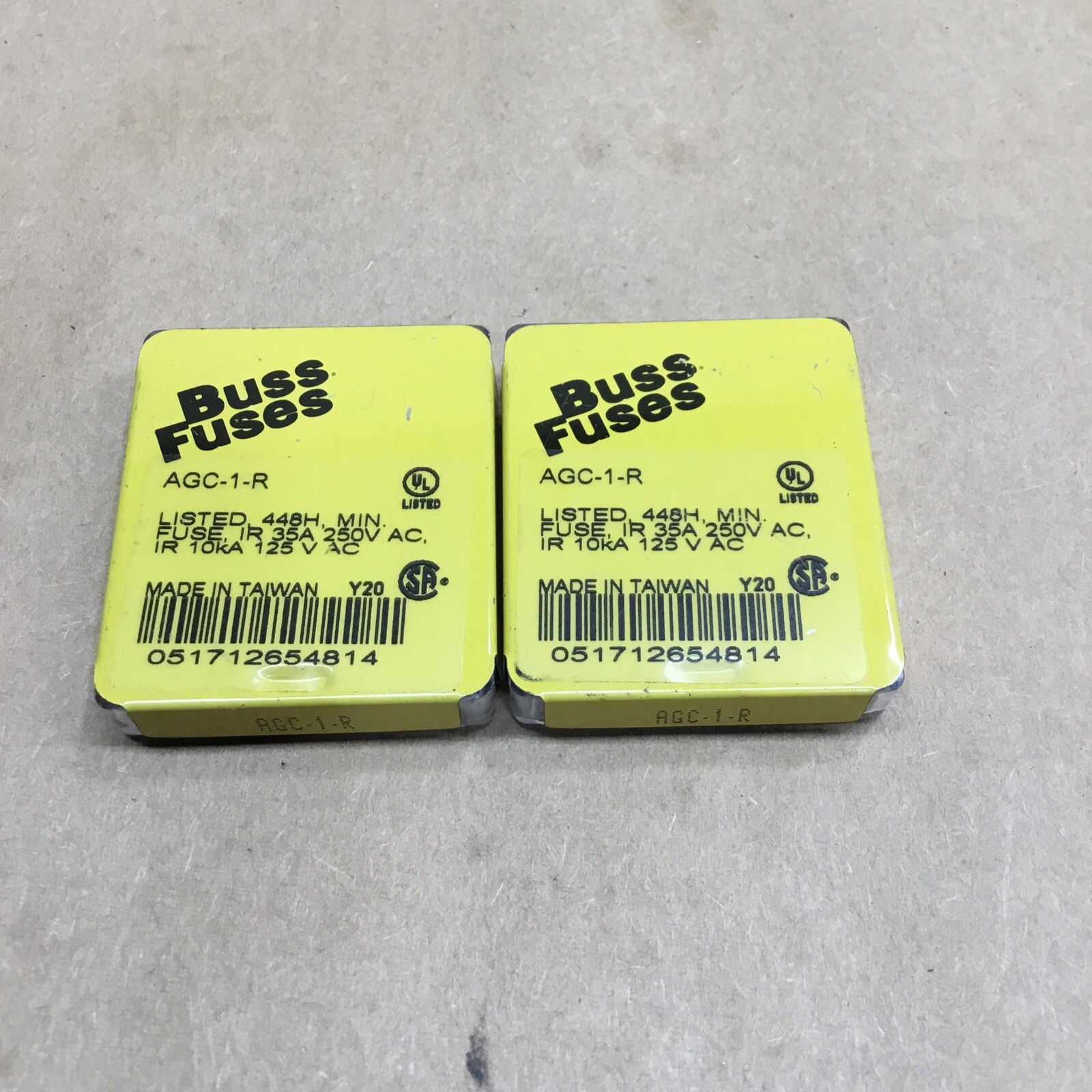 AGC-1-R Buss Fuses (Lot of 9) #1090l5iac | eBay