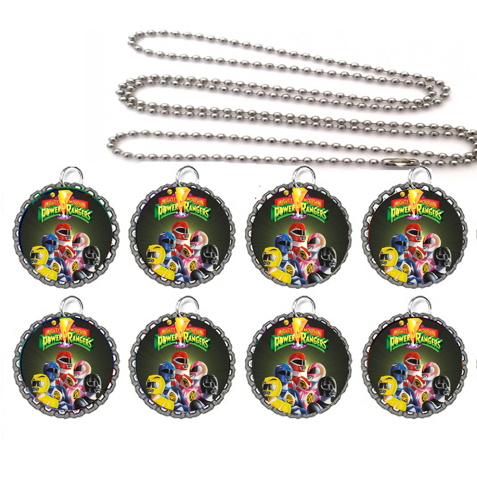 Vintage look Mighty Morphin power rangers pack of 10 party favors ...