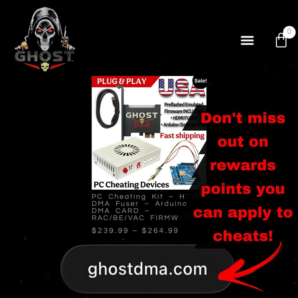 PC CHEATING KIT BUNDLE - HDMI DMA Fuser - Makcu - 100t DMA Card - VGK ...