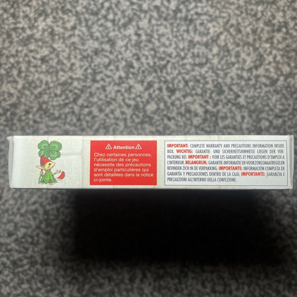 Legend of Zelda The Minish Cap Game Boy Advance with Box and Manual PAL ...