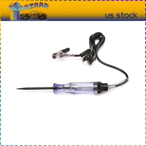 Test Light Car Circuit Tester Probe 12V 6V DC Voltage Continuity Tester ...