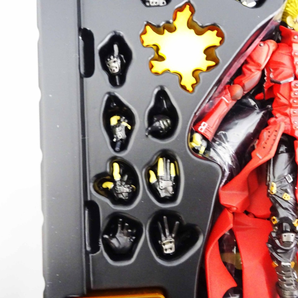 Kaiyodo Revoltech Yamaguchi Trigun Vash the Stampede Figure #091 Japan ...