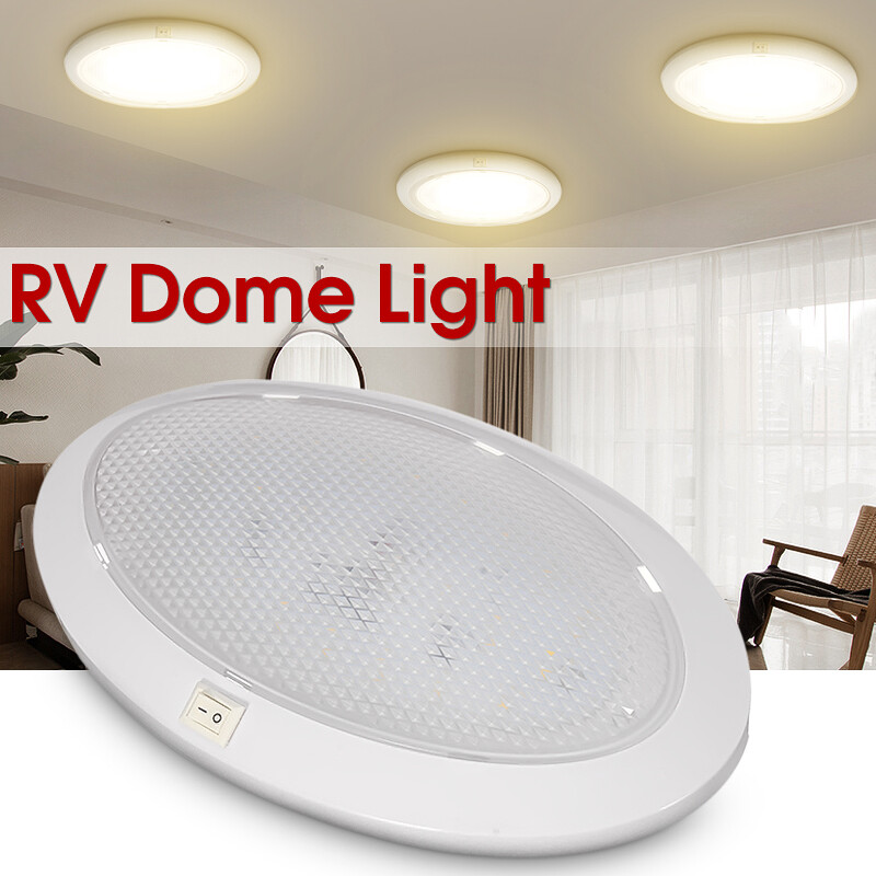 Rv Interior Ceiling Lights 12V LED RV Ceiling Dome Light Car Interior