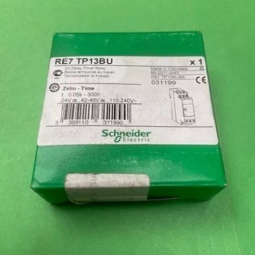 RE7TP13BU Brand New Schneider Time Relay RE7TP13BU New in Box Fast ...