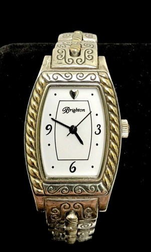 BRIGHTON "Toledo" Ornate Two-Tone Gold & Silver Plated Ladies Toggle ...