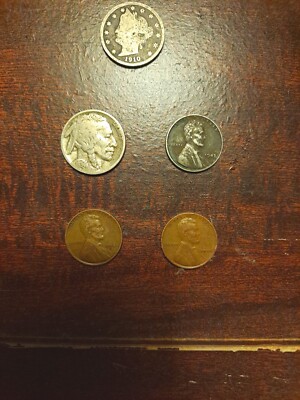 Mix Lot of 4 Old US Coins NO LONGER FOUND IN POCKET CHANGE | eBay