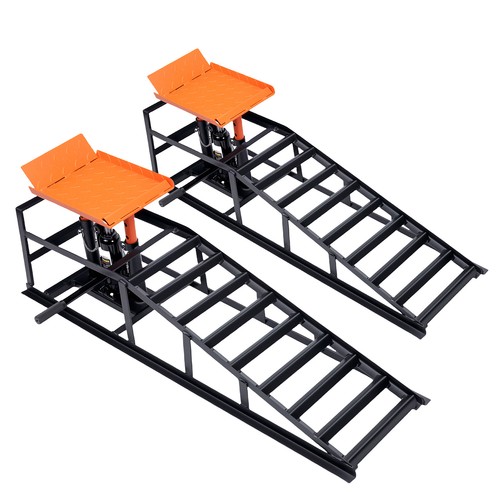 2PK Heavy Duty Auto Car Truck Service Ramps Lifts Car Hydraulic Lift ...