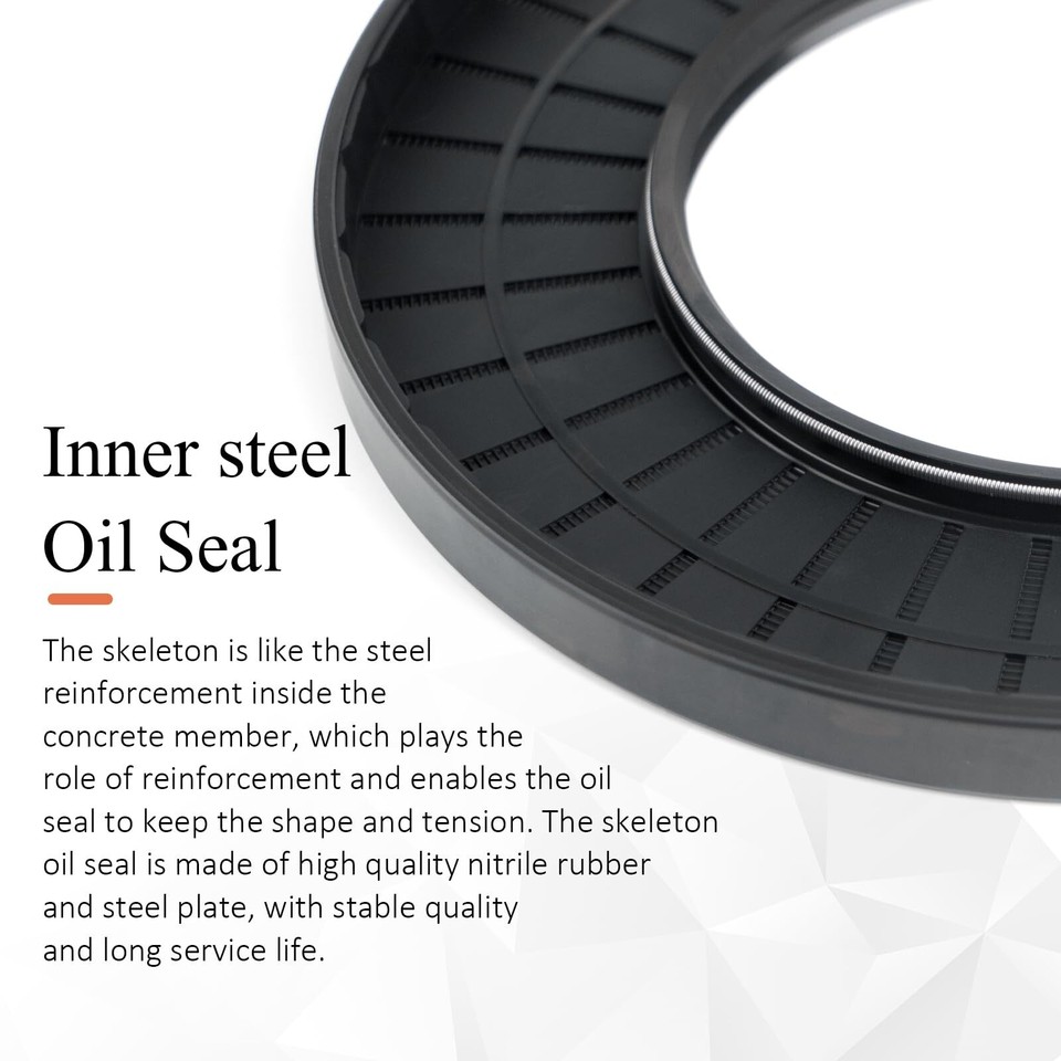 Oil Seal 75 76 77 78 79 80 81 82mm Inner dia Rotary Shaft Double Lip ...