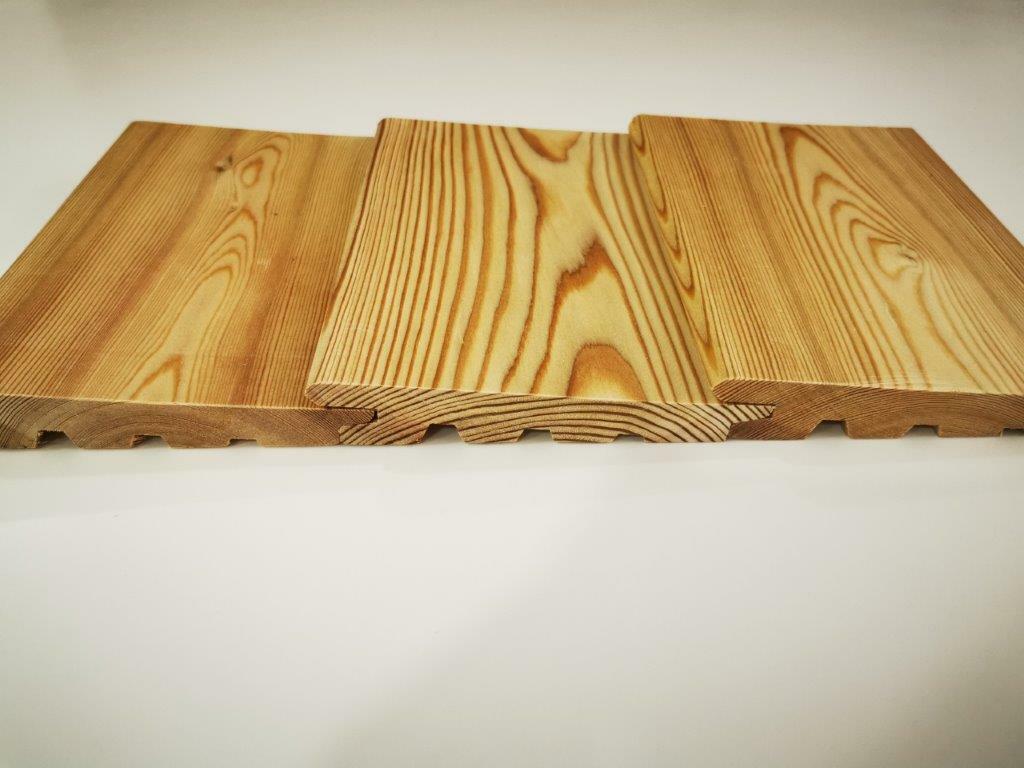Siberian Larch Cladding SECA Feather Edge 26x146mm Grade AB HIDDEN ...