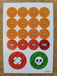 10x Nintendo Pokemon Trading Card Game TCG Damage Counters - NEW (Set ...