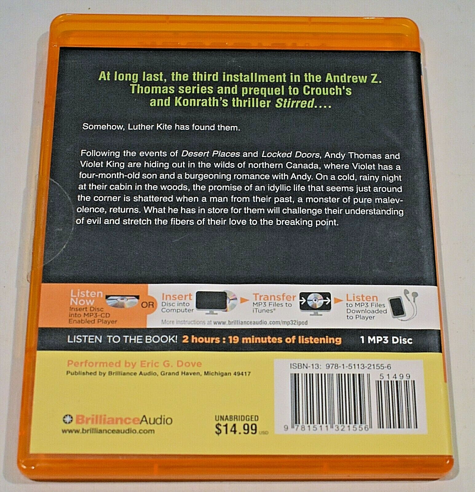 Break You by Blake Crouch (2015 MP3 CD Unabridged) Audio Book, Free ...