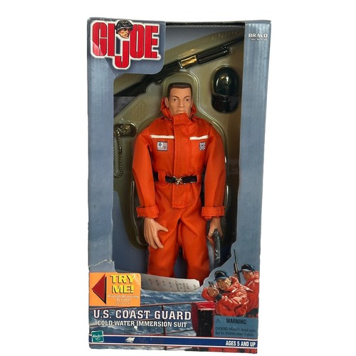 GI Joe U.S. COAST GUARD Cold Water Immersion Suit 1999 Hasbro 12 ...