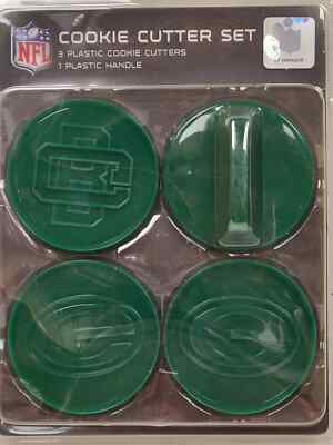 NFL Green Bay Packers - Cookie Cutter 4pc. Set, NEW | eBay