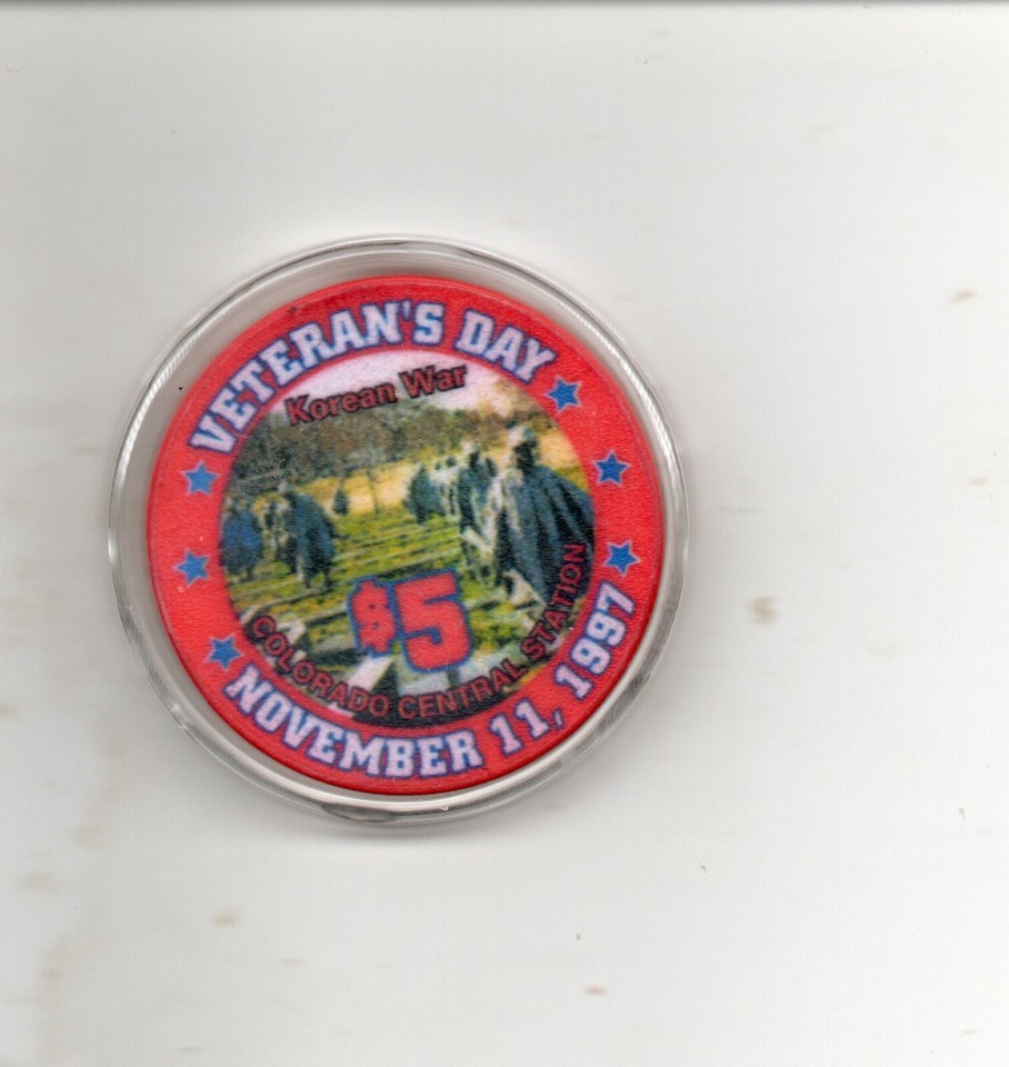 Veteran's Day Nov. 11, 1997 Colorado Central Station | eBay
