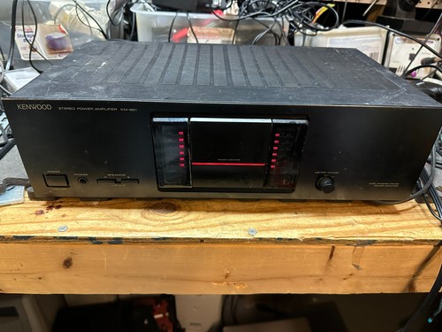 Kenwood KM-991 150 Watts Stereo Power Amplifier **FOR PARTS OR REPAIR ...
