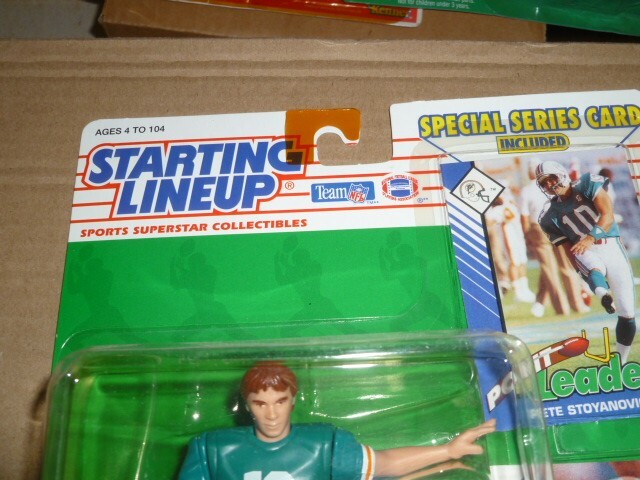 1993 Kenner Starting Lineup NFL SLU Figure Pete Stoyanovich Miami ...