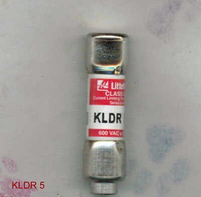 LITTELFUSE KLDR 5 KLDR20 5 AMP FUSE 600 VOLT | eBay