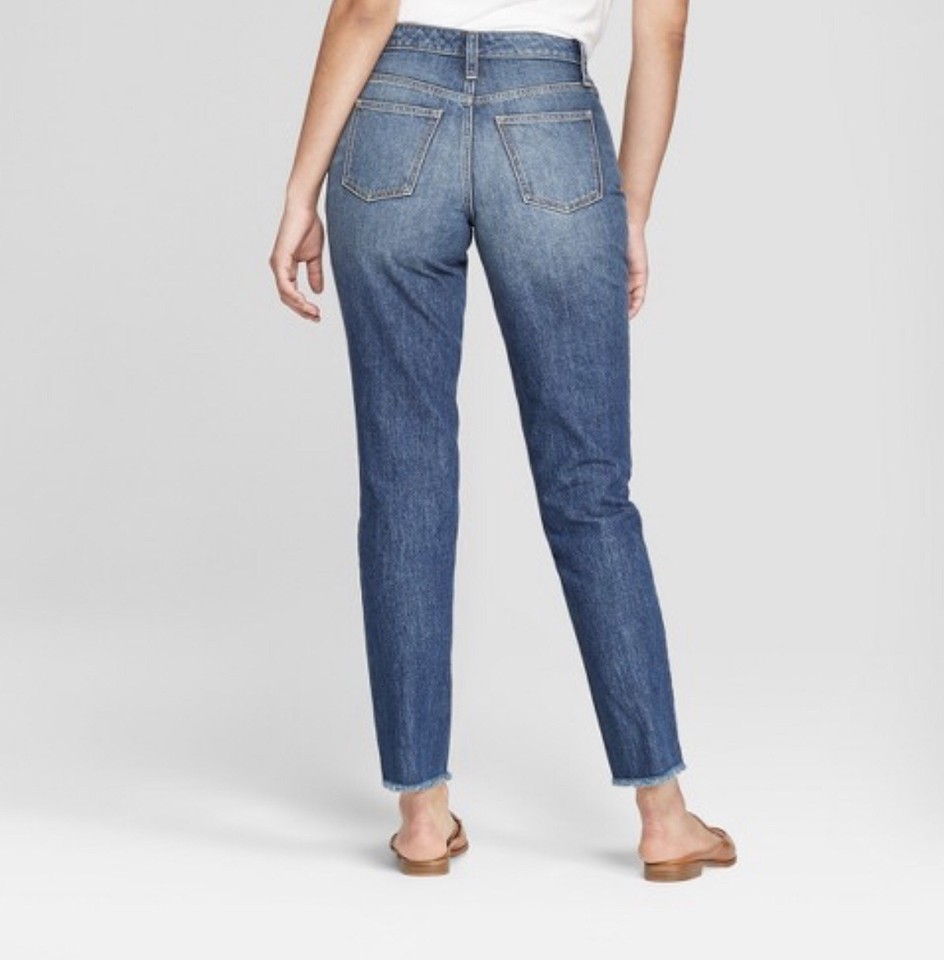 NEW Universal Thread Women's High-Rise Straight Leg Jeans - Medium Wash ...