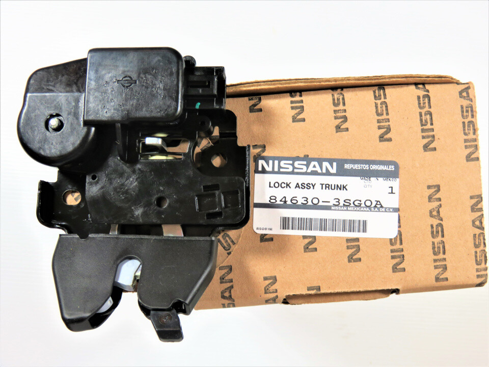 Genuine OEM Nissan 84630-3SG0A Trunk Lock Latch 2013-2016 Sentra | eBay