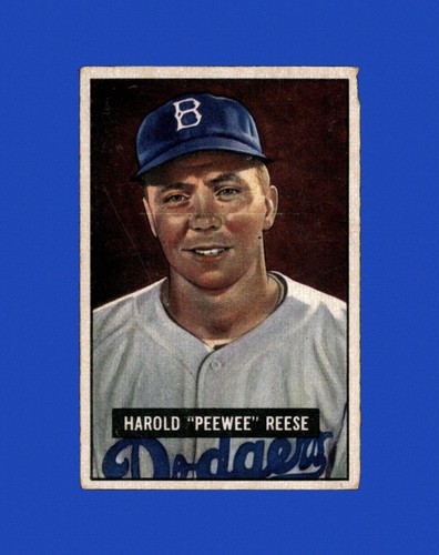 1951 Bowman Set-Break # 80 Pee Wee Reese LOW GRADE *GMCARDS* | eBay