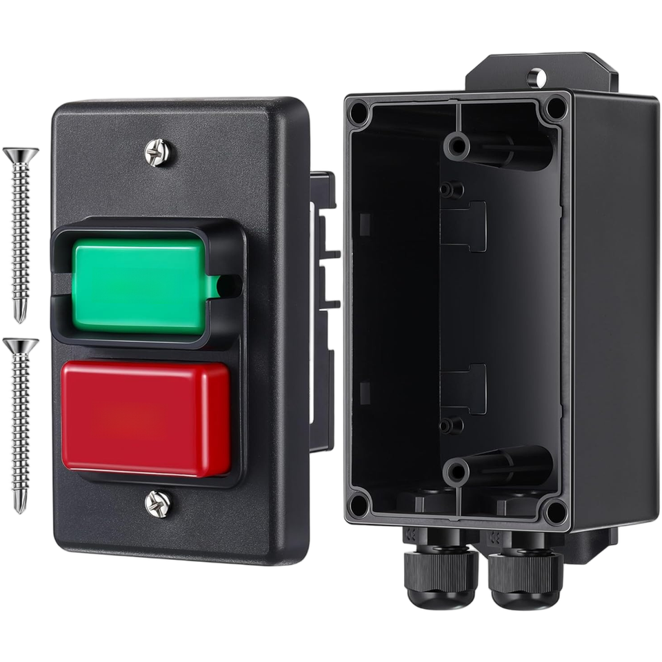 Dual Voltage Switch Deep Switch Box 120V/230V Voltage Range ABS ...