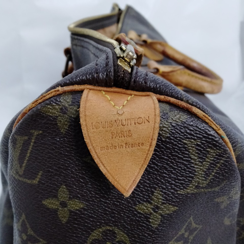 NO TARIFF Louis Vuitton LV Hand Bag Speedy 40 Brown Monogram 3985696 | eBay