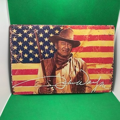 John Wayne -Metal Bar Sign | eBay