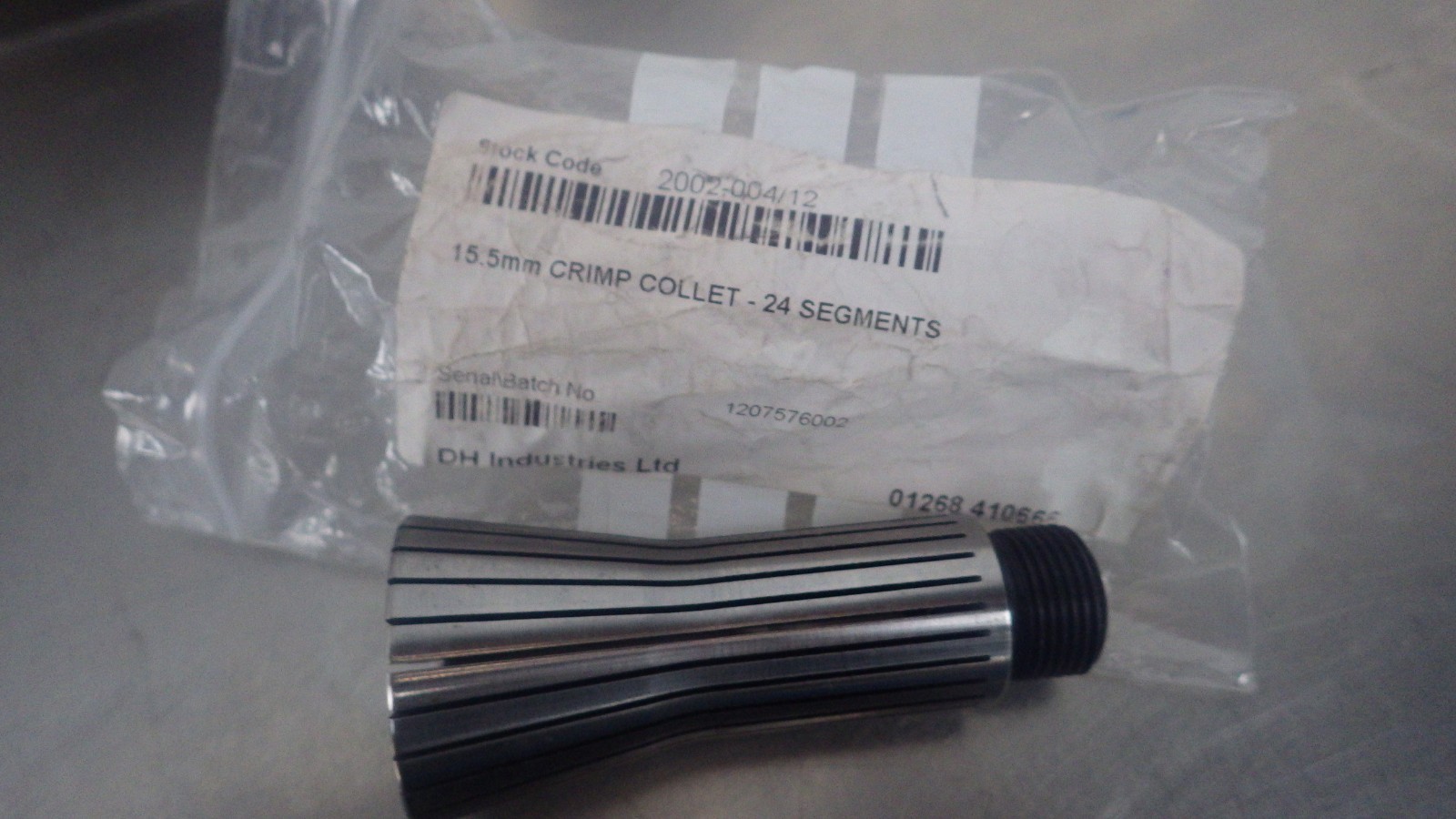 DH industries Socoge,Crimp collett,depth stop,crimp tong,4 units ...