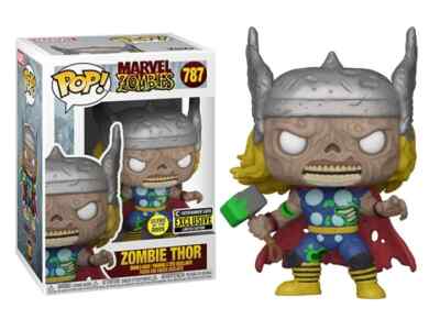 Funko Pop Zombie Thor #787 | Glows in the Dark | Marvel Zombies ...