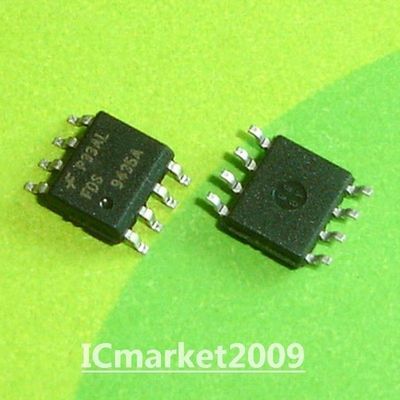 50 PCS FDS9435A SOP-8 FDS9435 9435A SMD Single P-Channel Enhancement ...
