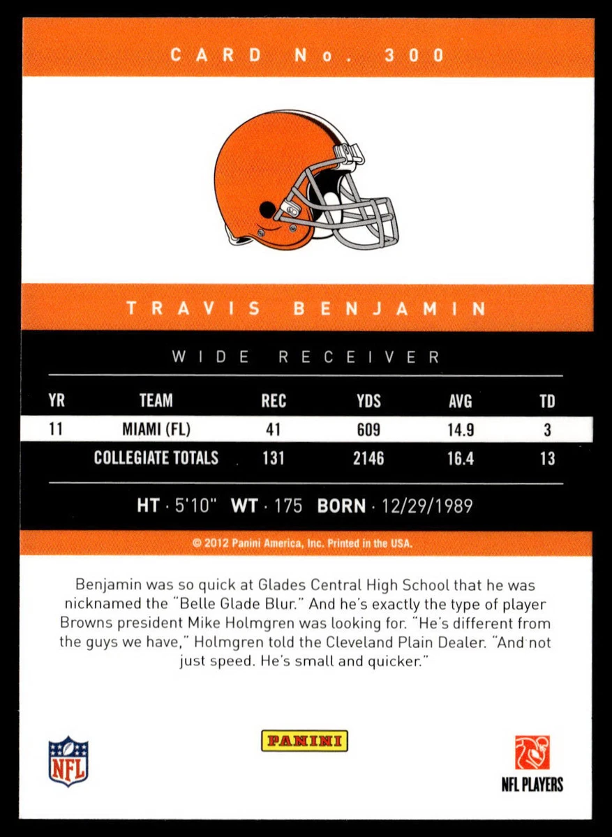 Travis Benjamin Browns 11