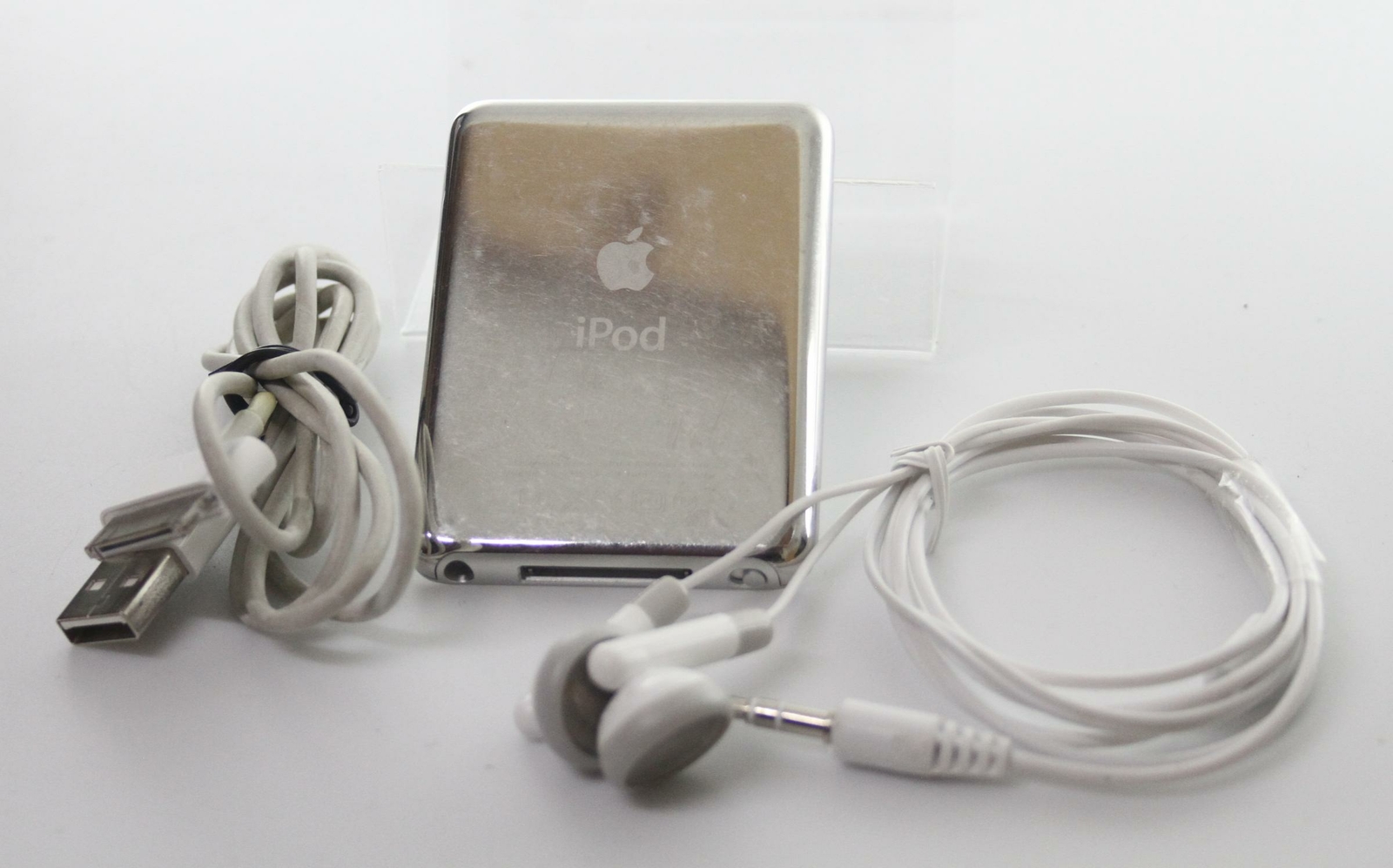 Apple iPod nano A1236 4 GB - 3rd Generation - Silver (MB245LL/A) | eBay UK