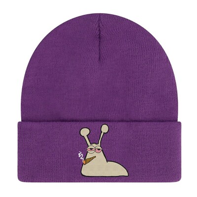 Smokin' SLUG Embroidery Beanie, High quality SLUG THUG Hat, Funny ...