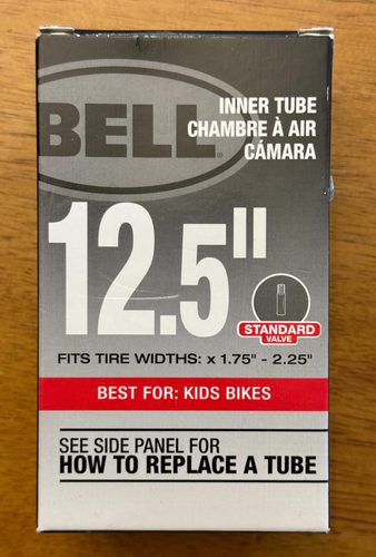 Bell Inner Tube - 12.5", Fits Tires Widths 1.75" - 2.25"- Best for Kids ...