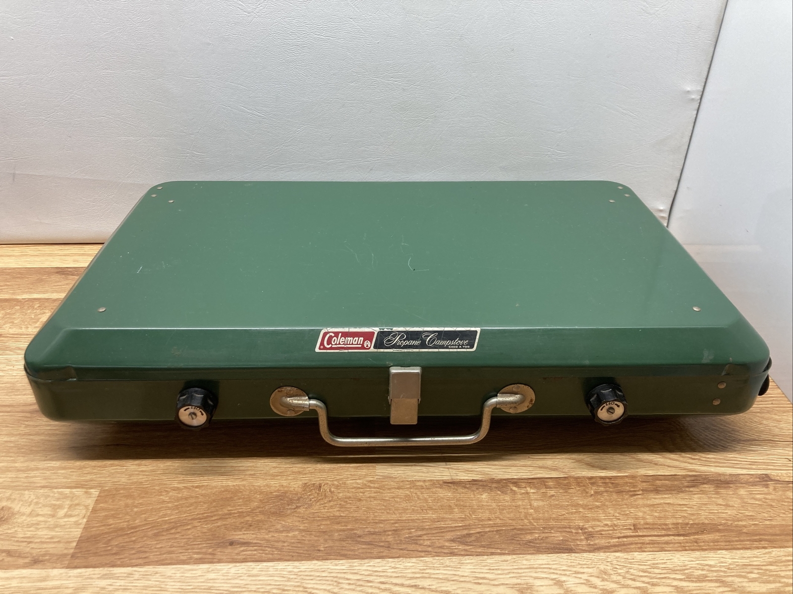 Coleman Green Propane 2 Burner Camp Stove 5400A700 Portable 1980 ...