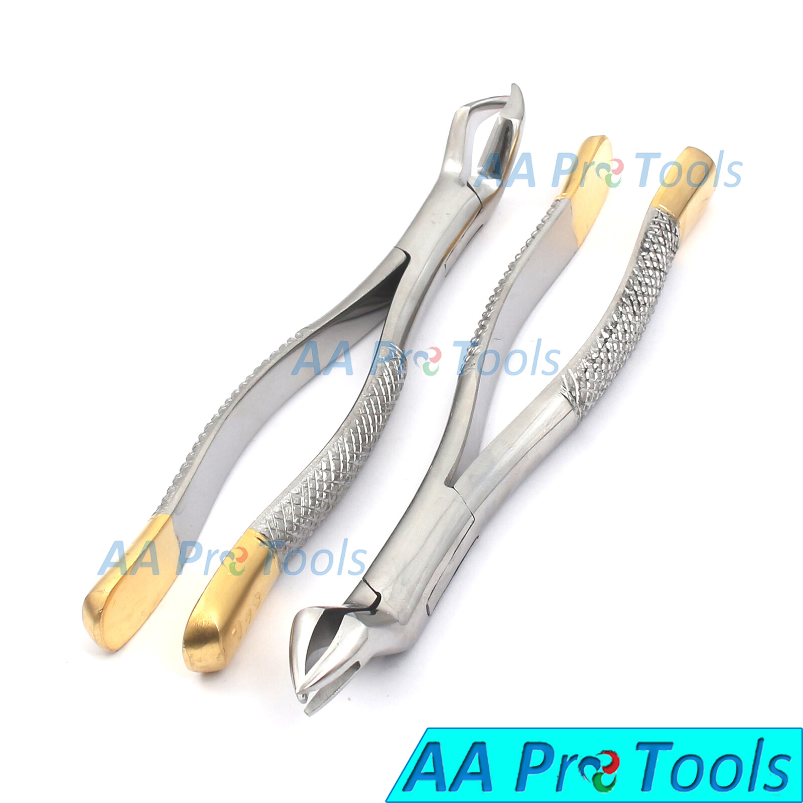 Extracting Forceps #88R #88L Molars Gold Handles Oral Surgery Dental ...