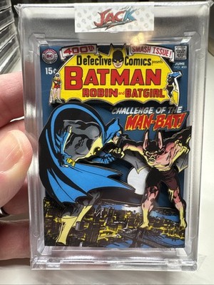 Detective Comics #400 3D Jack Comic Blind Box Mini Slab | eBay
