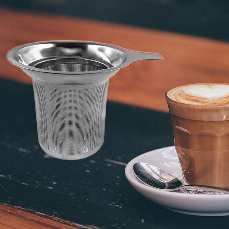Stainless Steel Tea Strainer, Teapot, Tea Sieve, Coffee Cup, Leaking ...
