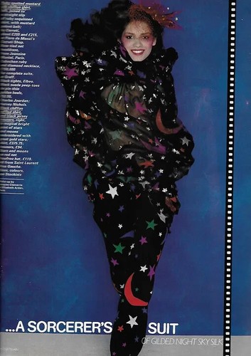 VINTAGE VOGUE UK 1979 GIA CARANGI Anna Andersen FASHION KELLI WINN ...