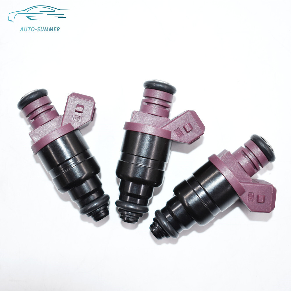 3 Pcs Fuel Injectors Fit For John Deere 825i Gator 3 Cylinder MIA11720 ...