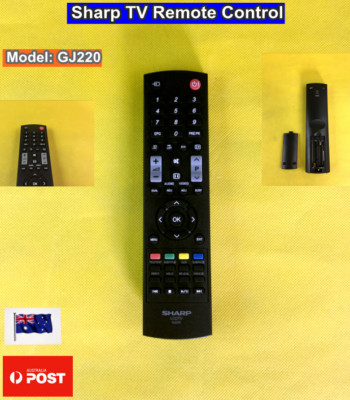 Sharp LCD Television Remote Control GJ220 - Brand NEW (C184) | eBay Australia