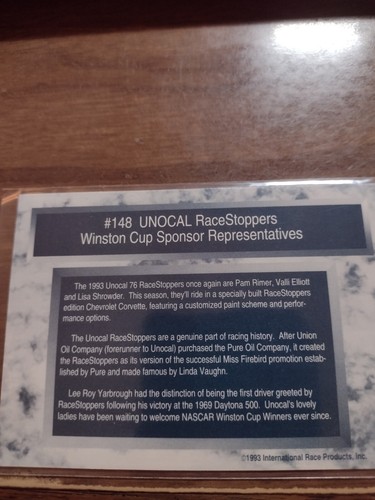 Unocal Racestoppers & Bobby Allison Traks #148&149 NEW | eBay