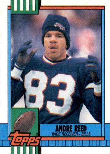 1990 Topps Andre Reed Buffalo Bills #204 Football Card | eBay